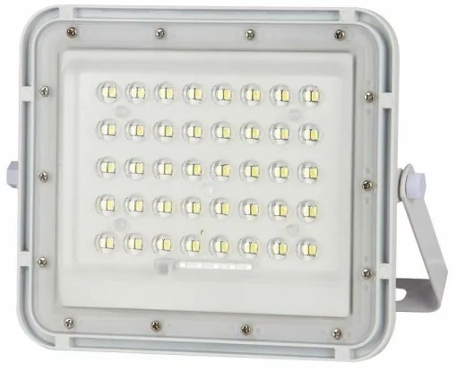 LED Venkovní solární reflektor LED/6W/3,2V IP65 4000K bílá + DO