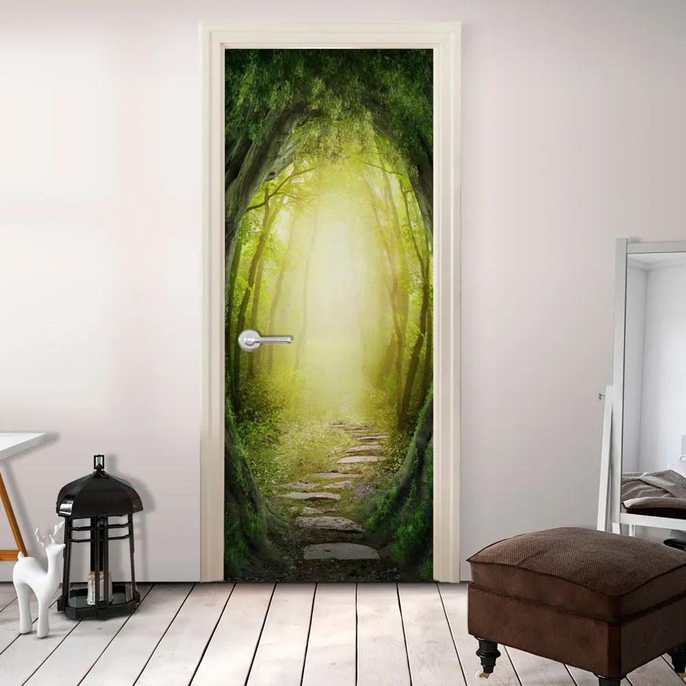 Fototapeta na dveře Bimago - The Forest of Fantasy + lepidlo zdarma 100x210 cm