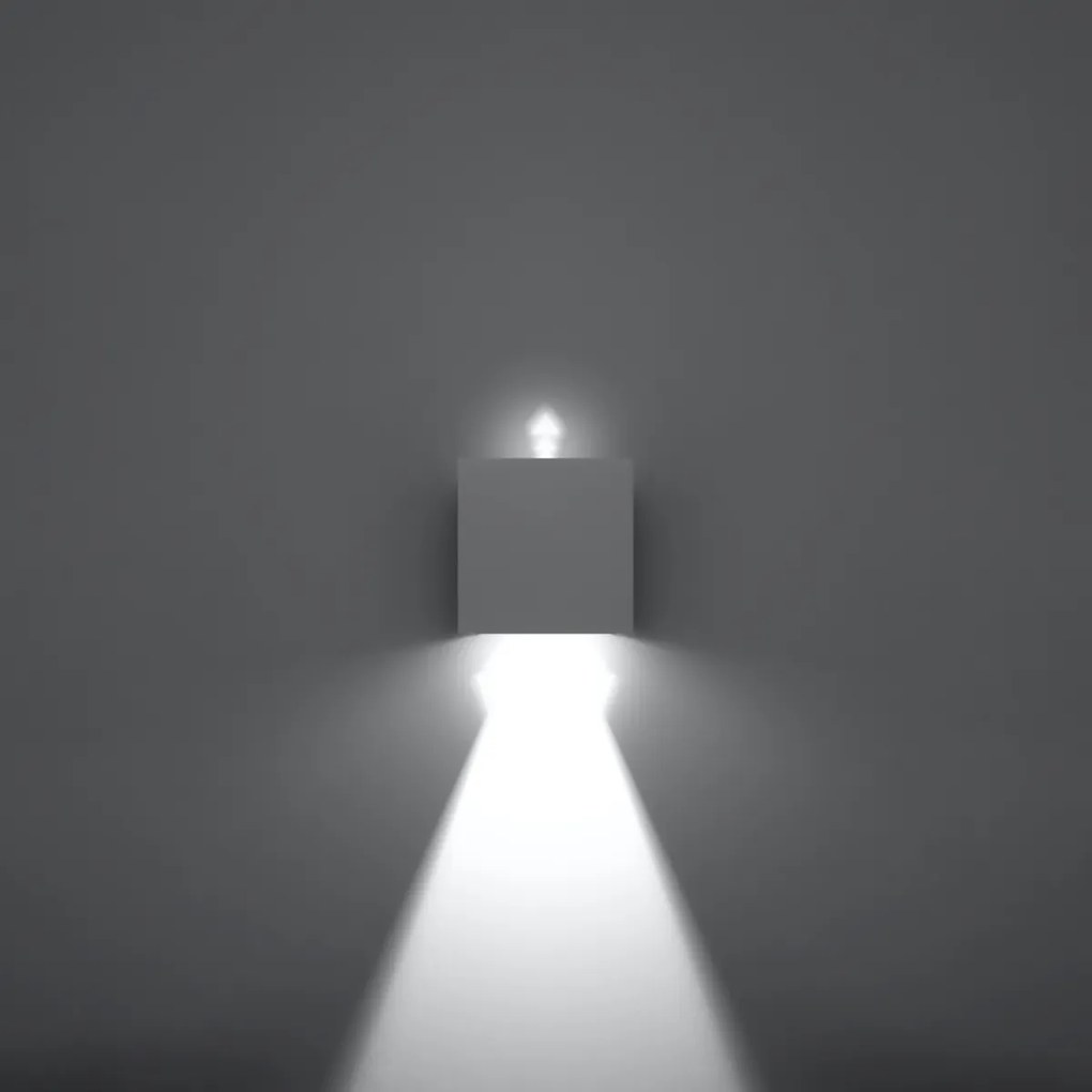 Sollux Lighting Nástěnné svítidlo LUCA bílé LED IP54