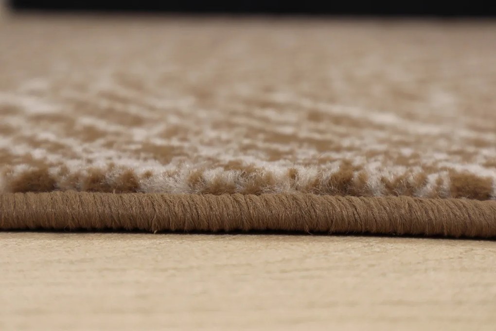 Alfa Carpets, Kusový koberec Ethno brown, 120x170, hnědá, ložnice