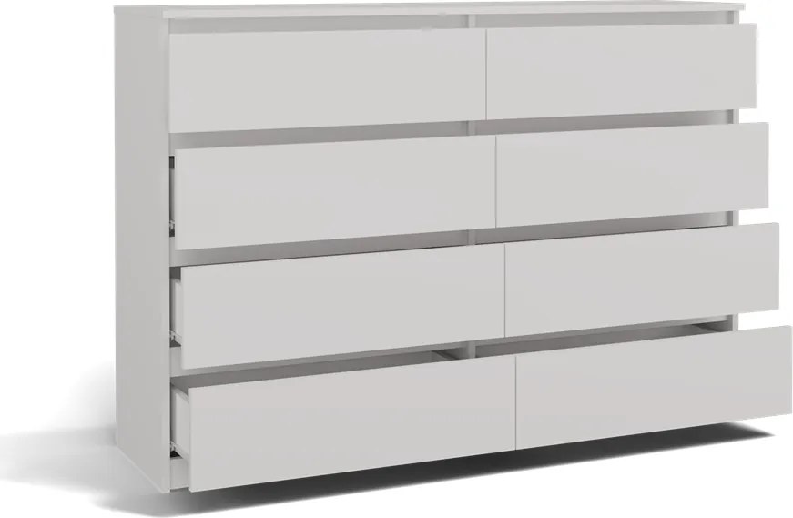 FALCO Komoda Malvína M8 140 bílá