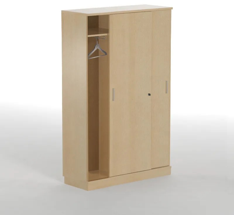 NARBUTAS - Šatní skříň UNI 5OH s posuvnými dveřmi, 120x42,5x187,4 cm / X5S123 /