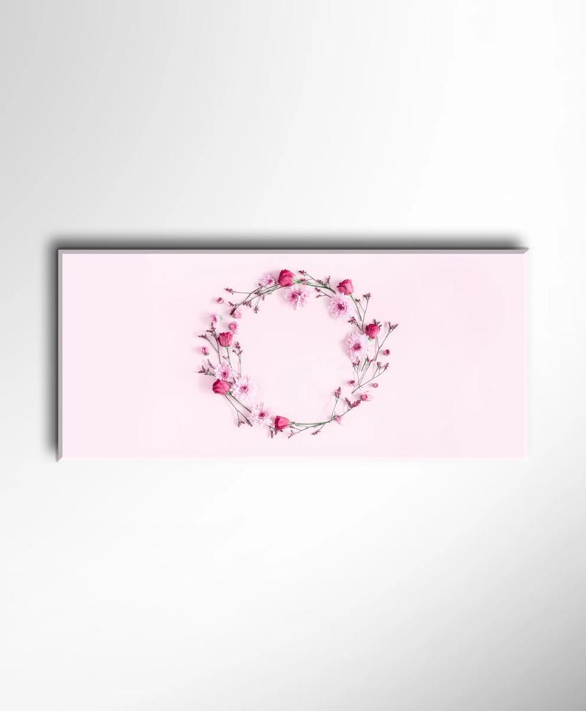 Malvis ® Obraz Růžová tématika květin ROZMĚR (šířka x výška): jednodílný obdélník 150x100 cm
