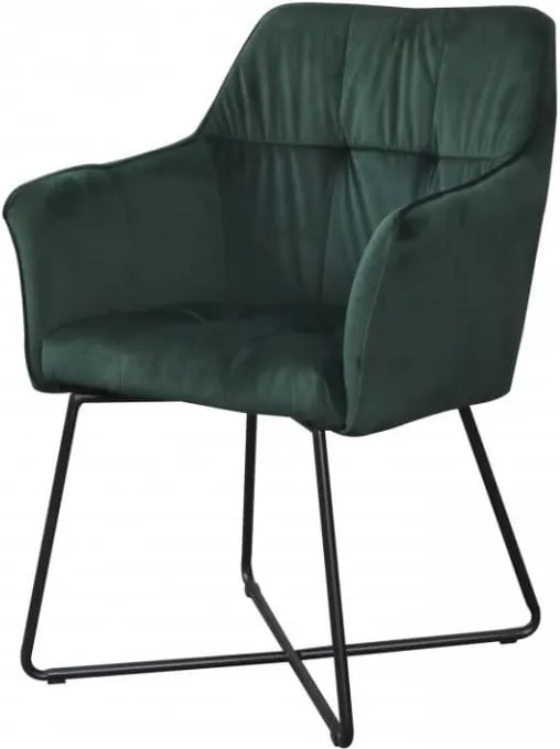Inviro Jídelní židle CROCE, zelená