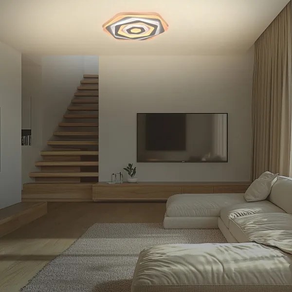 Brilagi - LED Stmívatelné stropní svítidlo MODERN LED/85W/230V 3000-6000K + DO
