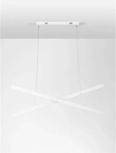 Závěsné LED svítidlo NOVA LUCE X-LINE 40W 3000K 9060910 stmívatelné Triac
