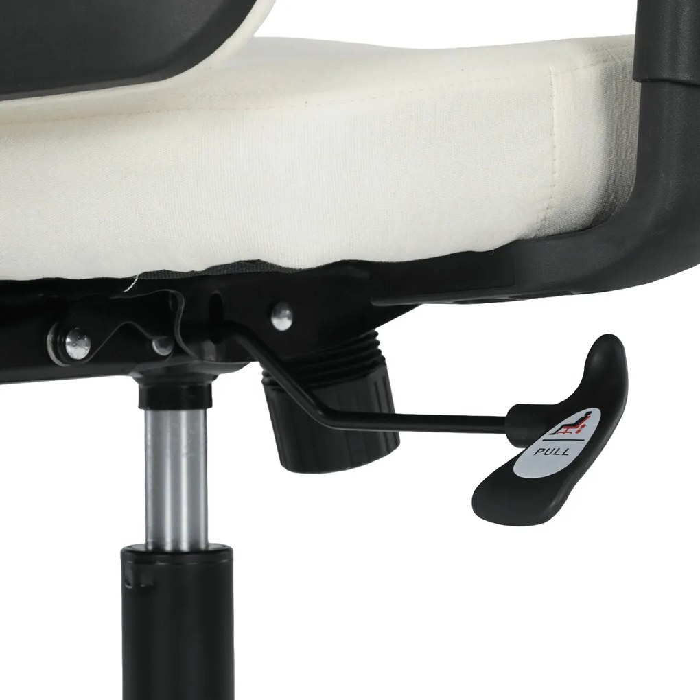 Ergonomická kancelářská židle ARLO - béžová látka