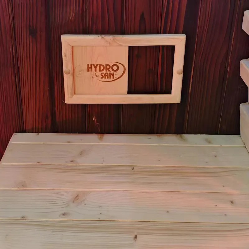 BPS-koupelny Zahradní kombinovaná sudová sauna 2v1  - Infrasauna + finská sauna 180x200, 4-6 osob