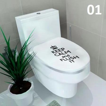Samolepky na toaletu - různé motivy Motiv: 01