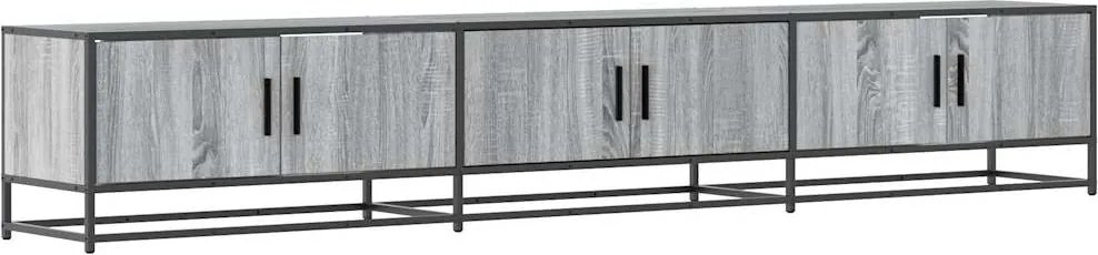 TV skříňka šedá sonoma 240 x 35 x 41 cm kompozitní dřevo 3300798
