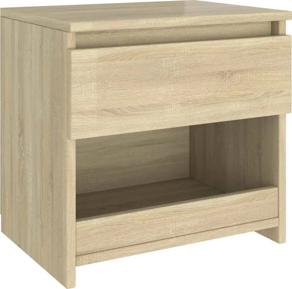 vidaXL Noční stolky 2 ks 40 x 30 x 39 cm kompozitní dřevo [803460] Barva: dub artisan