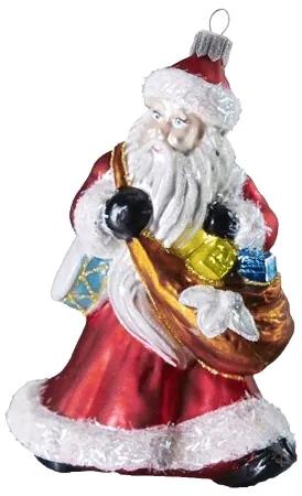Vánoční figurka Santa s bubínkem