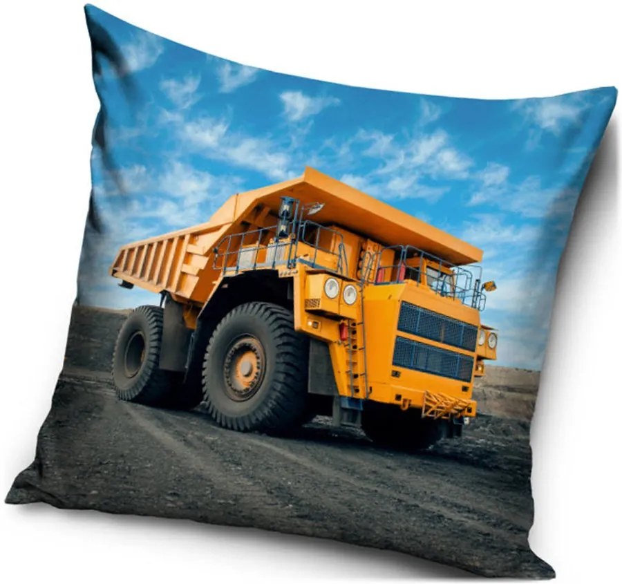 Dekorační polštář Dampr Truck - 40 x 40 cm