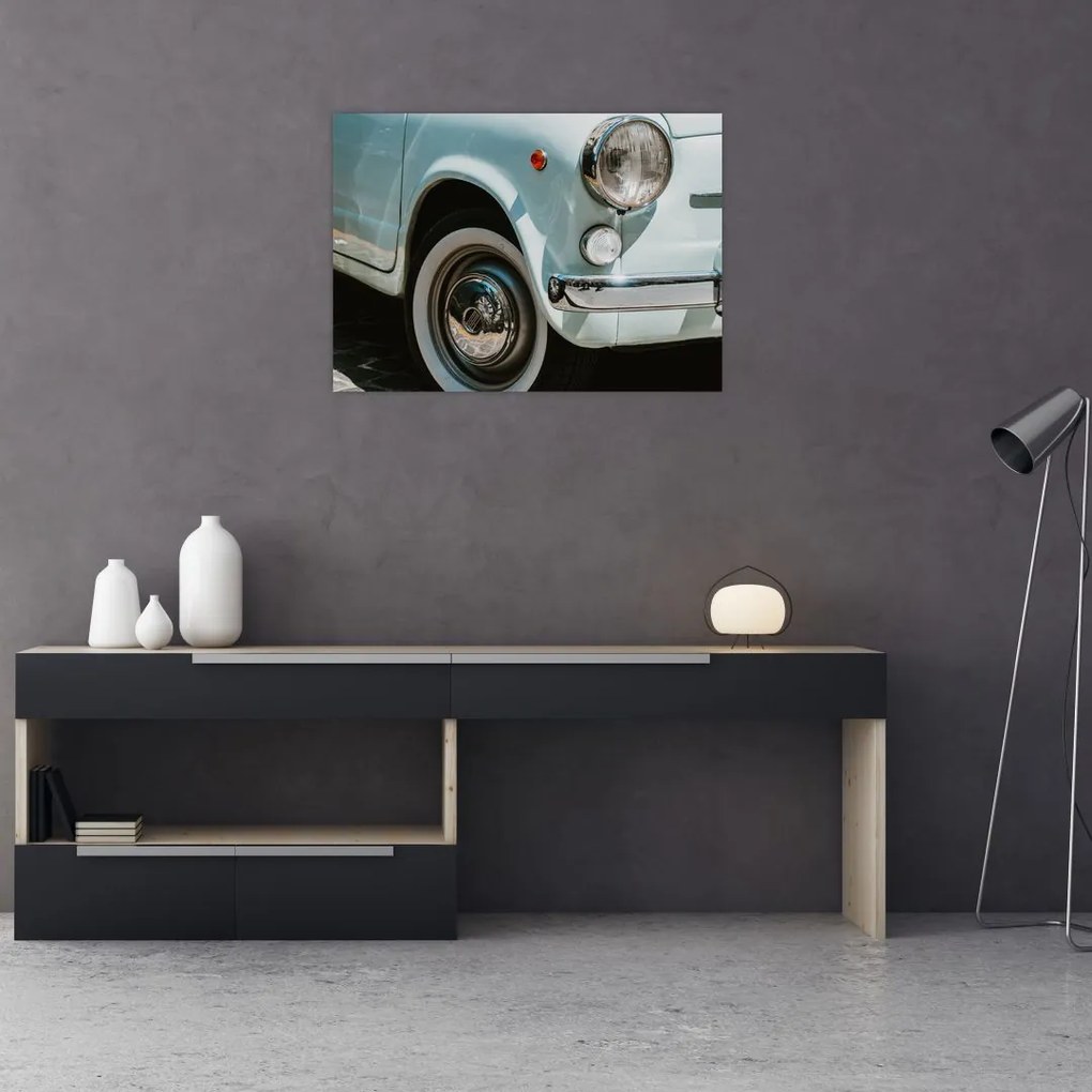 Obraz - Retro auto Fiat (70x50 cm)