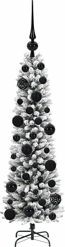 Umělý vánoční stromeček Bílá 120 cm PVC, kov a plast 3396082