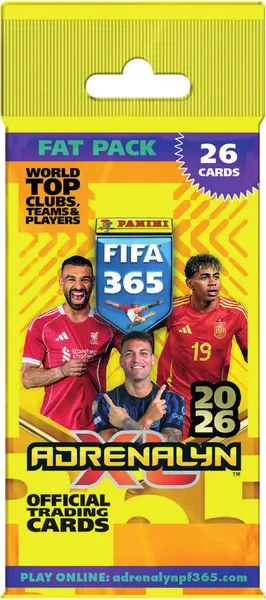 PANINI FIFA 365 2025/2026 - ADRENALYN karty - FATPACK