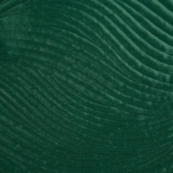 Kvalitní prošívaný přehoz v tmavě zelené barvě Šířka: 170 cm | Délka: 210 cm