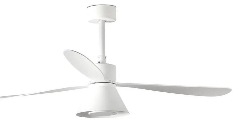 FARO Barcelona FARO 33760WT-22-LED Stm. vent. AMELIA L CONE LED/20W/230V bílá pr.132 cm WT + DO 33760WT-22+33763