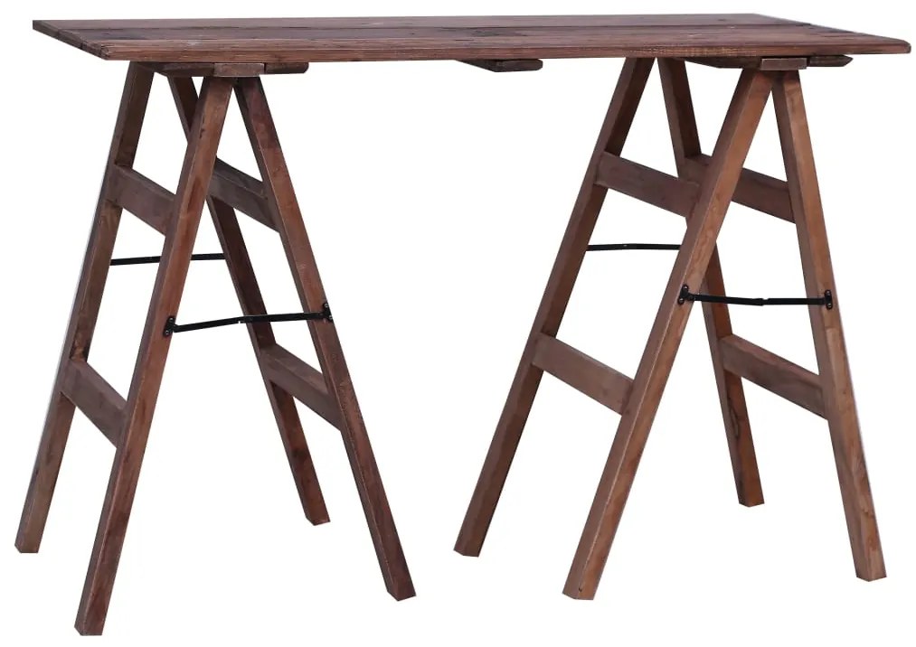 283942 vidaXL Konzolový stolek 116 x 55 x 80 cm masivní recyklované dřevo