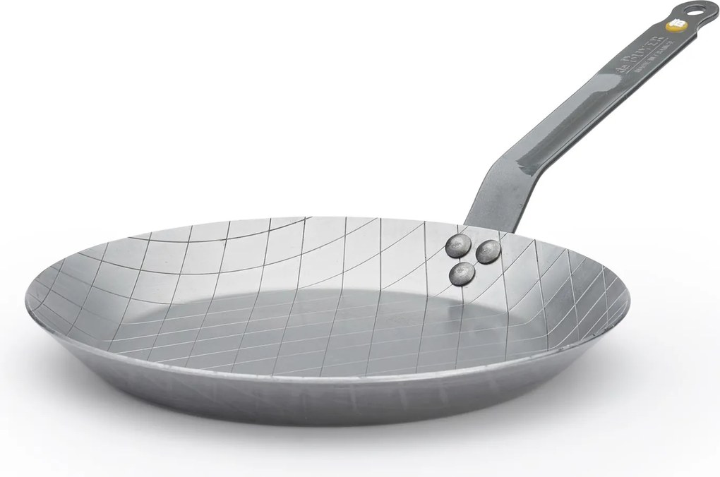 Ocelová pánev na steaky de Buyer MINERAL B P.28cm