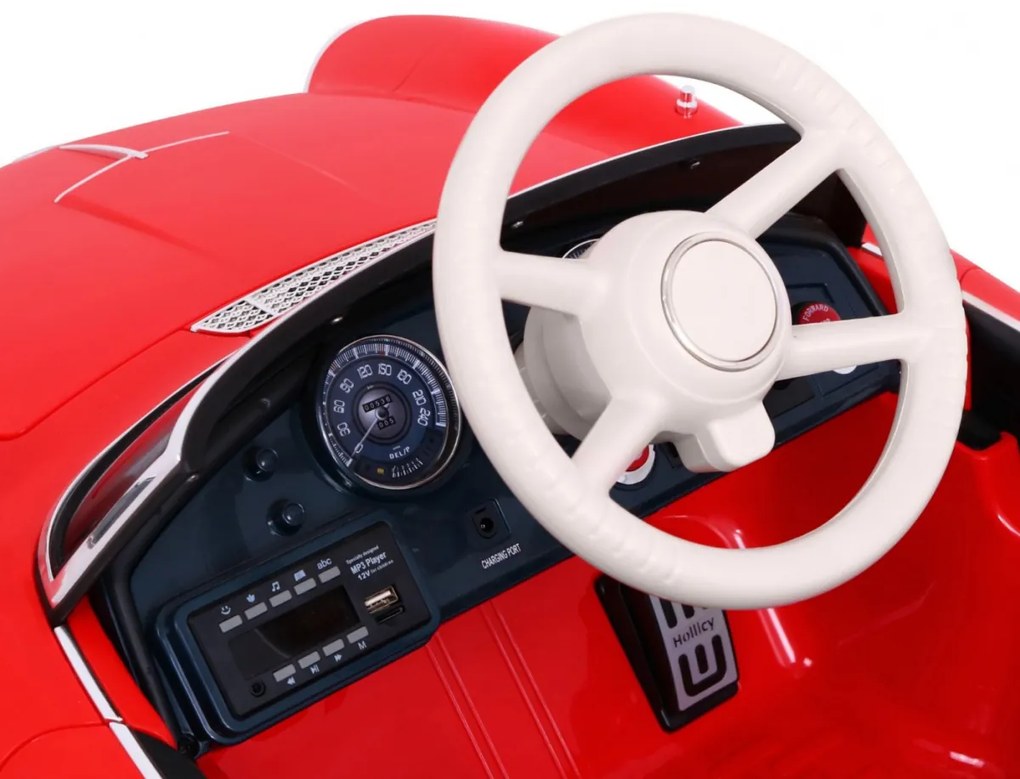 HračkyZaDobréKačky Elektrické autíčko BMW 507 Retro červené