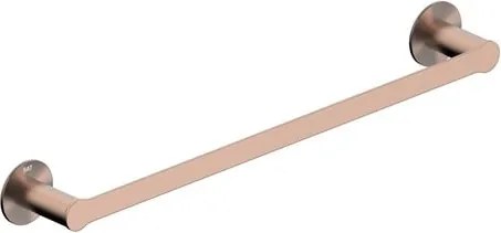 Držák ručníků SAT Cool montáž bez vrtání broušená rose gold SATDCO23BRG