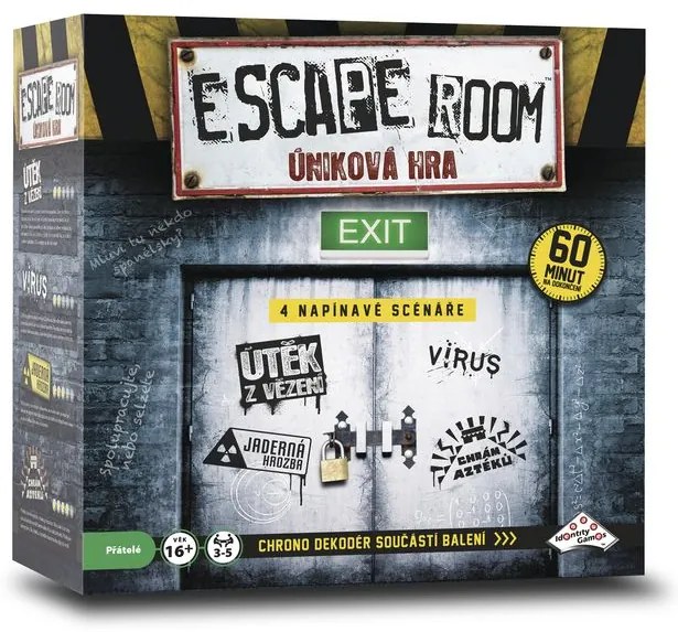 Párty hra escape room - úniková hra