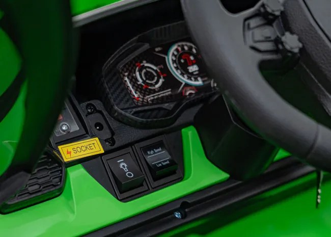 Elektrické autíčko Lamborghini Revuelto XL STRONG zelené