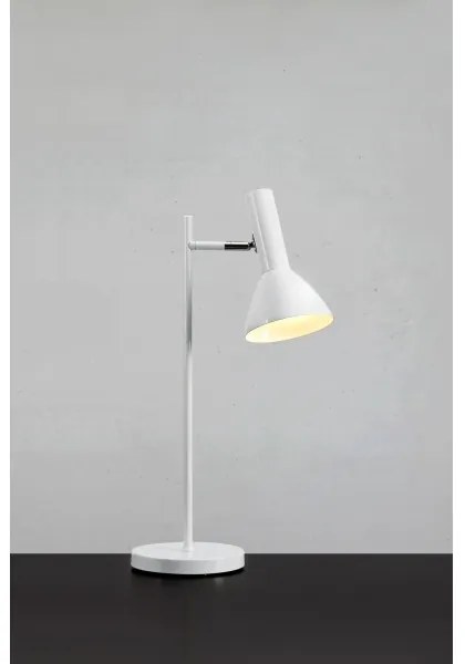 Markslöjd 108688 - Stolní lampa METRO 1xE27/40W/230V bílá
