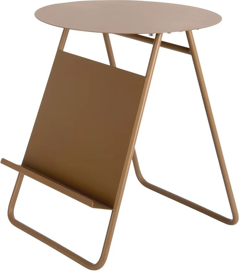 Kovový kulatý odkládací stolek ø 40 cm Esencia – Leitmotiv