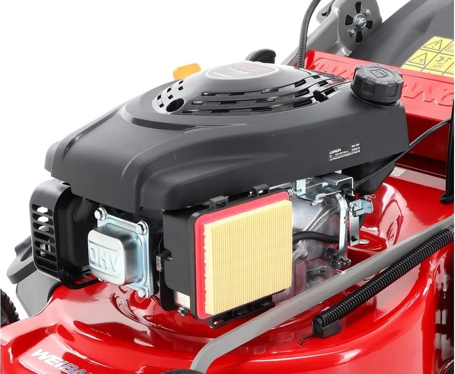 Benzínová sekačka Weibang WB 456 SCVE 6in1 s elektrostartem pro plochy do 1200 m2