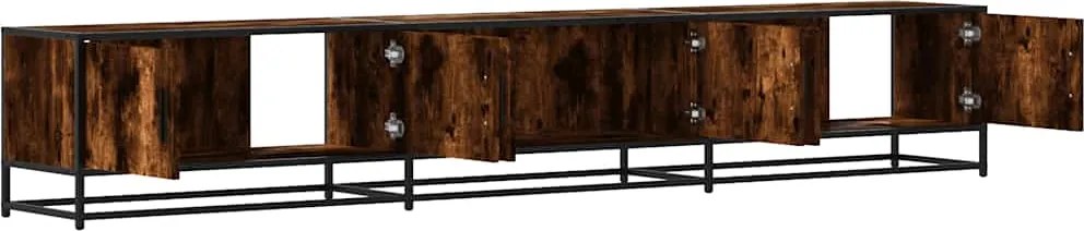 TV skříňka kouřový dub 240 x 35 x 41 cm kompozitní dřevo 3300797