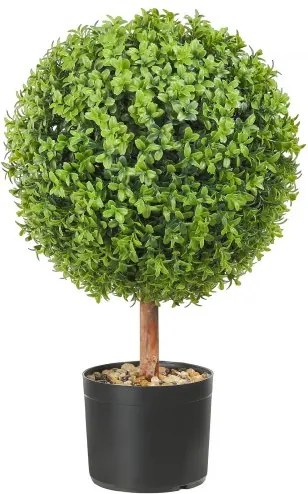 Umělé topiary Zimostrázové stromy, 61 cm vysoké (2 kusy)