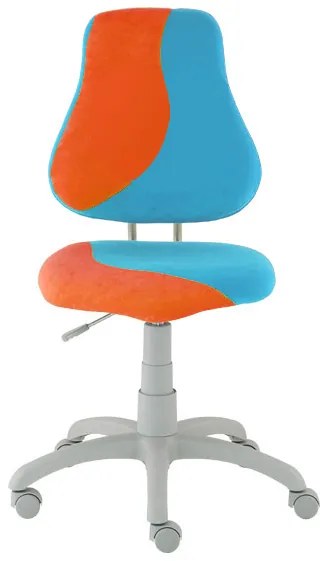 Dětská rostoucí židle ALBA FUXO S-line tyrkysovo-oranžová