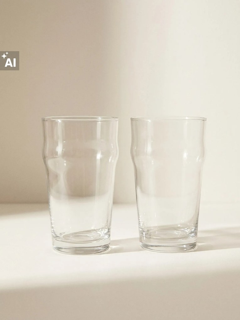 Sinsay - Sada 2 sklenic - clear