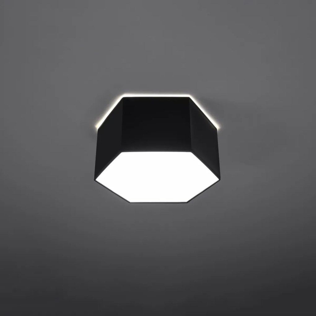 Sollux Lighting Stropní svítidlo SUNDE 15 černé