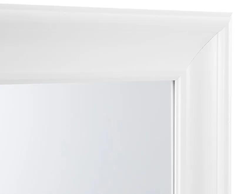 Nástěnné zrcadlo 60 x 90 cm Lunza (bílá). 1081091
