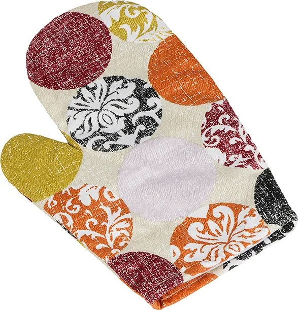 Bellatex Kuchyňská chňapka Hnědá,Oranžová 28x18 cm