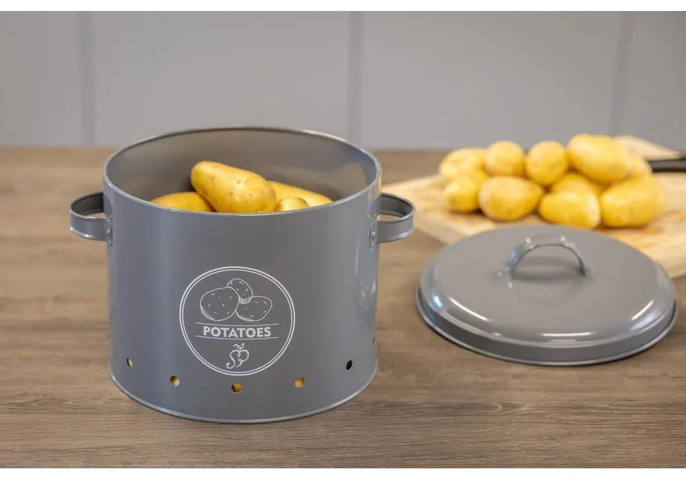Ocelová dóza na brambory Secret Du Potager – Esschert Design