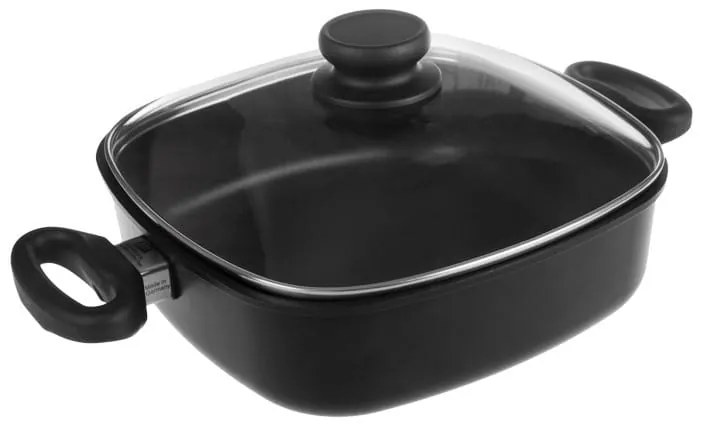 AMT Gastroguss Titanový pekáč 24 x 24 x 7 cm / 2.8 l s poklicí