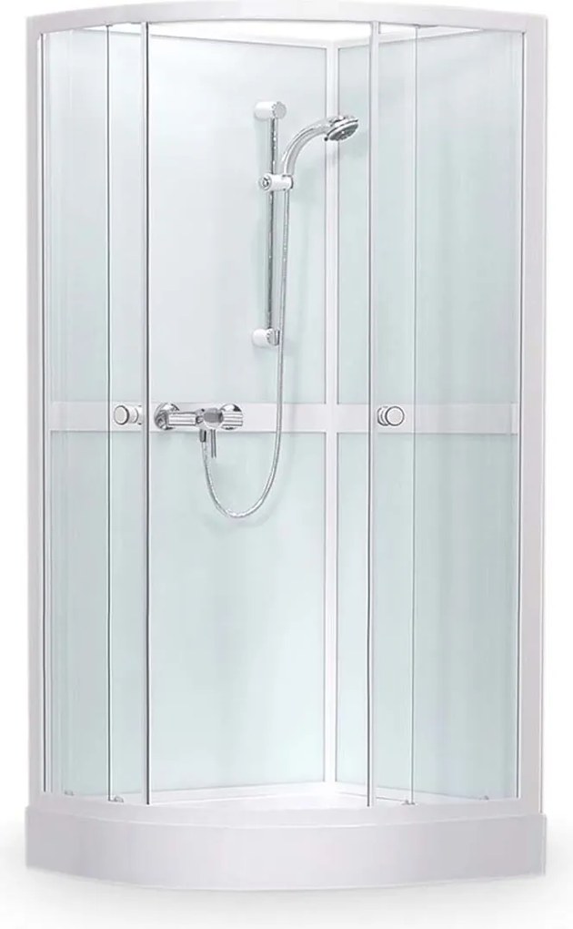 Roth Project sprchový box čtvrtkruh 80x80 cm 4000248