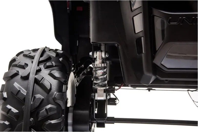 LEAN CARS Vozidlo na akumulátor Mercedes Unimog S, černé