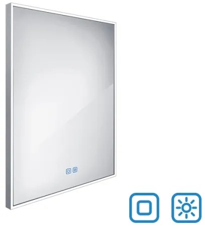 NIMCO ZP 13002VX - LED Koupelnové podsvícené zrcadlo 3000-6500K 80x60 cm IP44