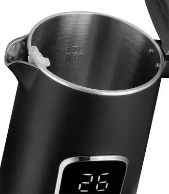 RK3385 černá / Rychlovarná konvice / regulace teploty / 1,7 l / LED di