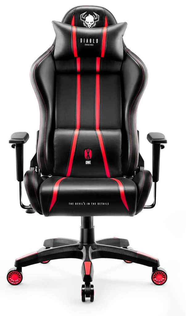 Herní židle Diablo X-One 2.0 Normal Size: černo-červená Diablochairs