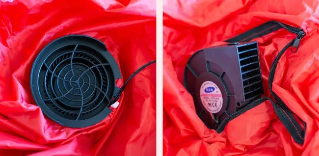 Nafukovací Santa Claus s LED osvětlením 150 cm