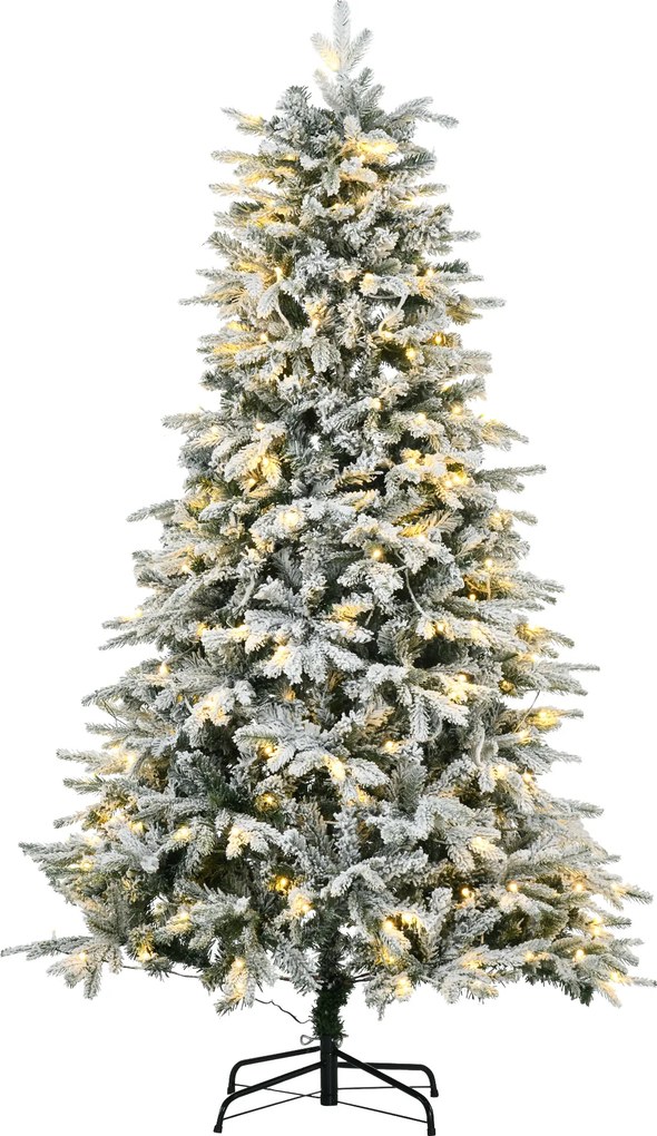 Umělý vánoční stromek s osvětlením 180cm