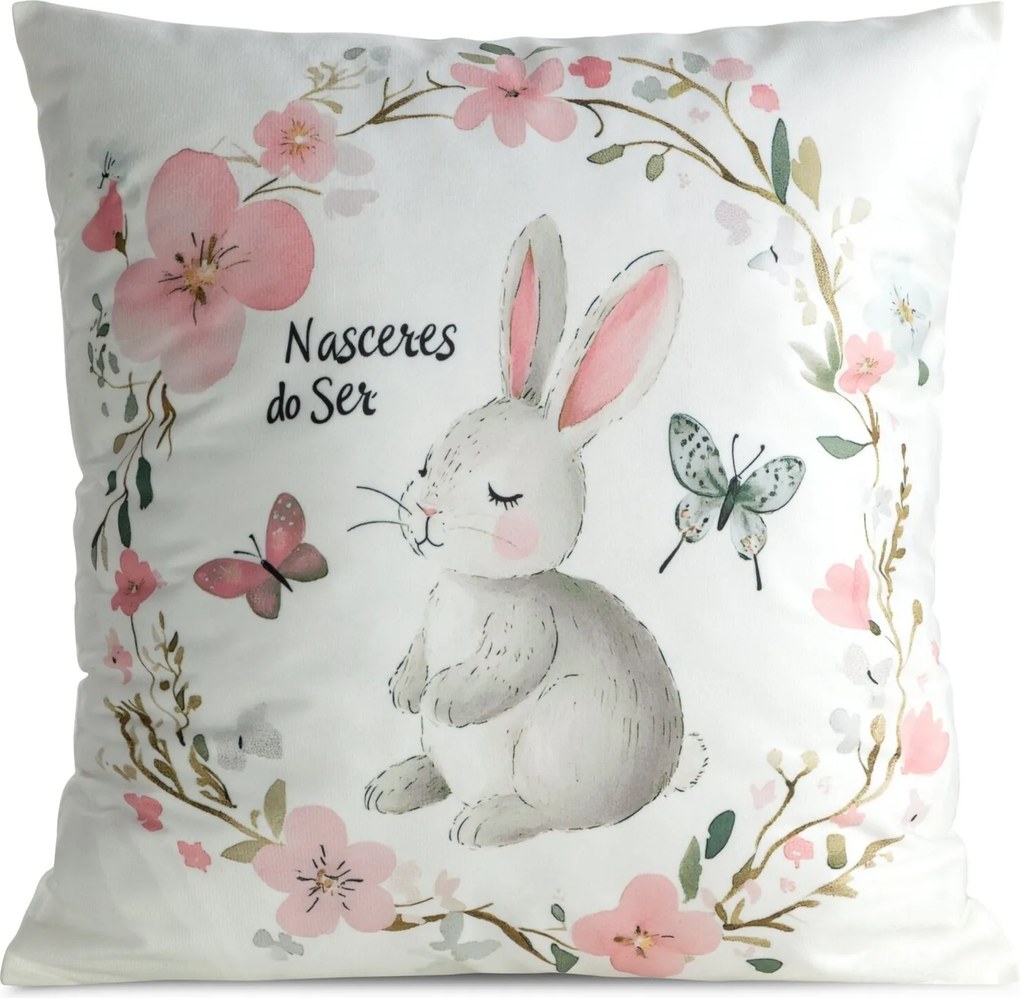 VELIKONOČNÍ DEKORAČNÍ POVLAK NA POLŠTÁŘ CONY1 45X45 CM VZOROVANÝ