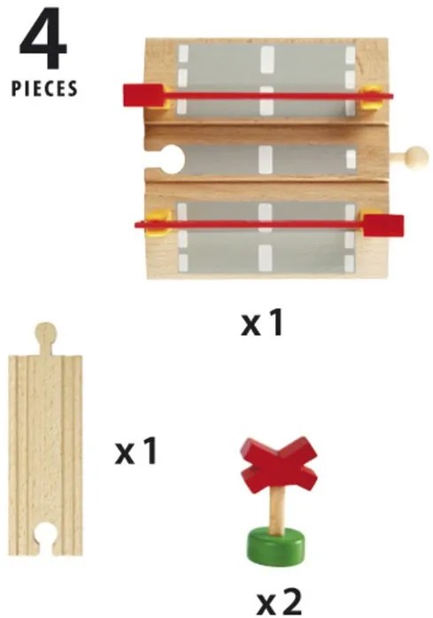 Brio - Železniční přejezd se závorami