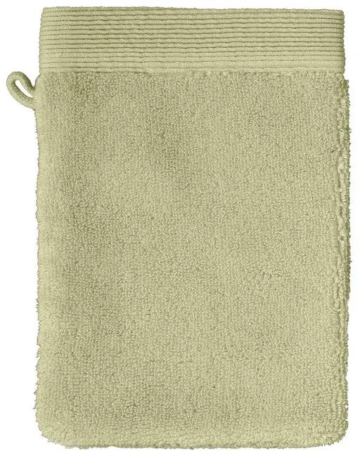 SCANquilt modalový ručník MODAL SOFT světle olivová ručník 50 x 100 cm